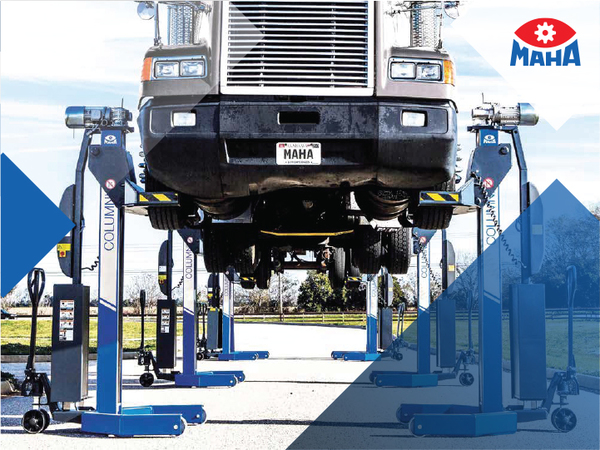 maha-mobile-column-lift-wireless-systems | Dakota Fluid Power